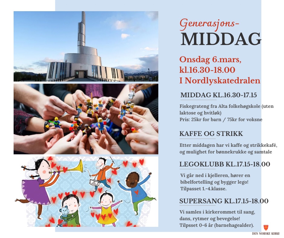 Generasjonsmiddag - Alta kirkelige fellesråd