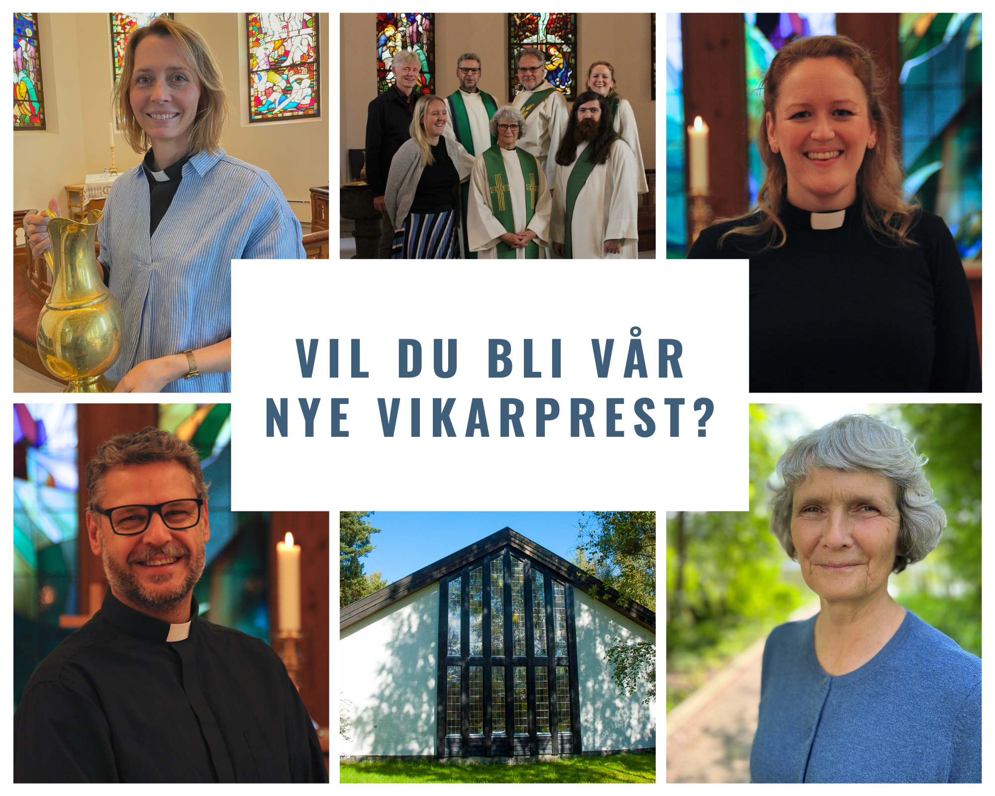 vikarprest - Ås kirkelige fellesråd, Kroer, Nordby og Ås menigheter