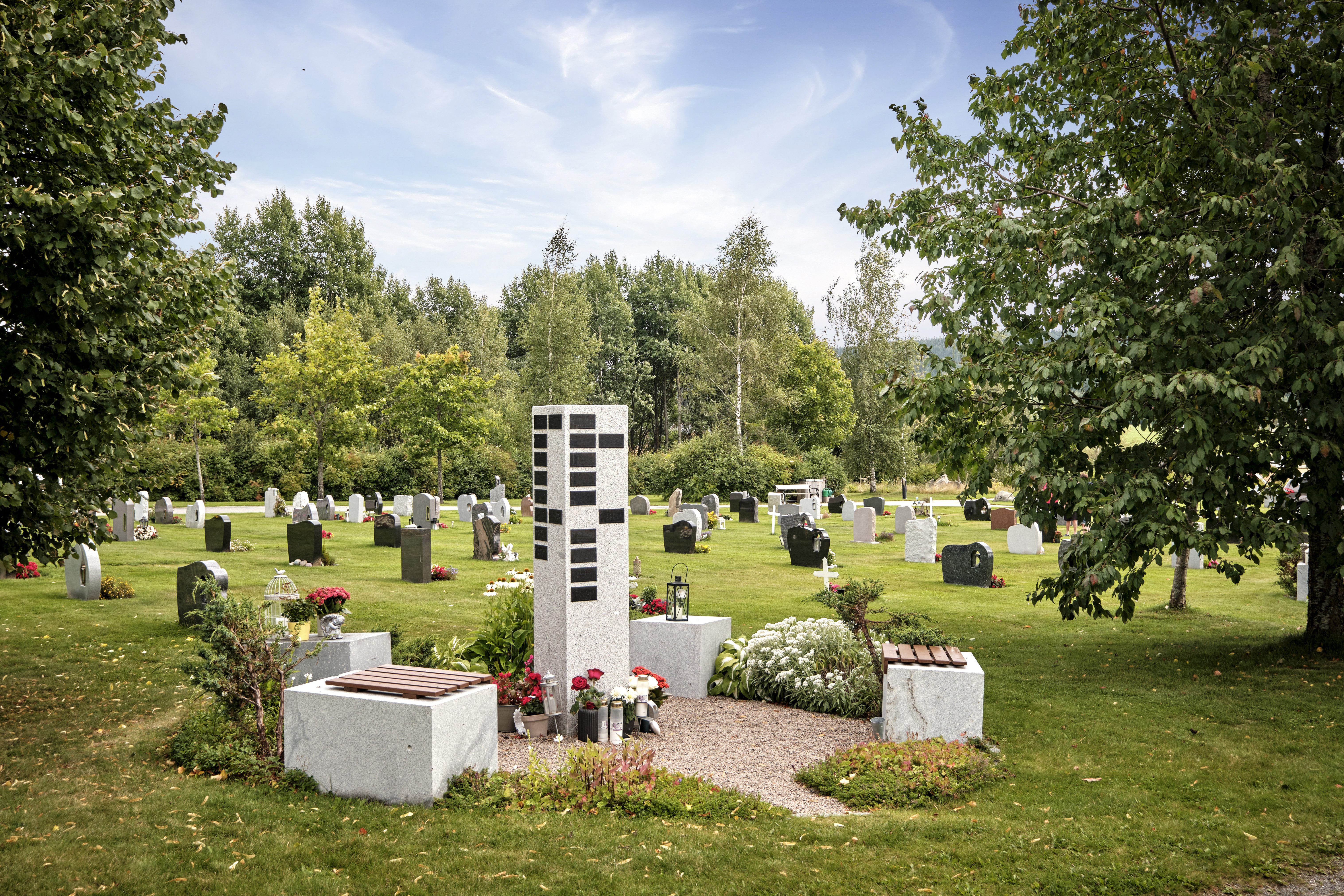 Anonym og navnet minnelund - Lørenskog kirkelige fellesråd