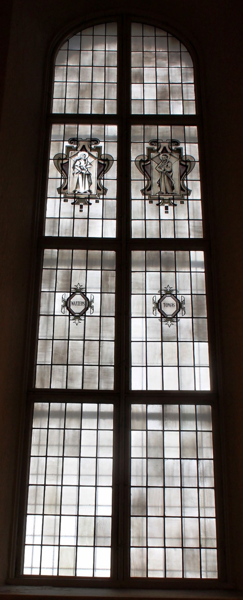 Glassmaleriene i tverrskipene - Oslo domkirke