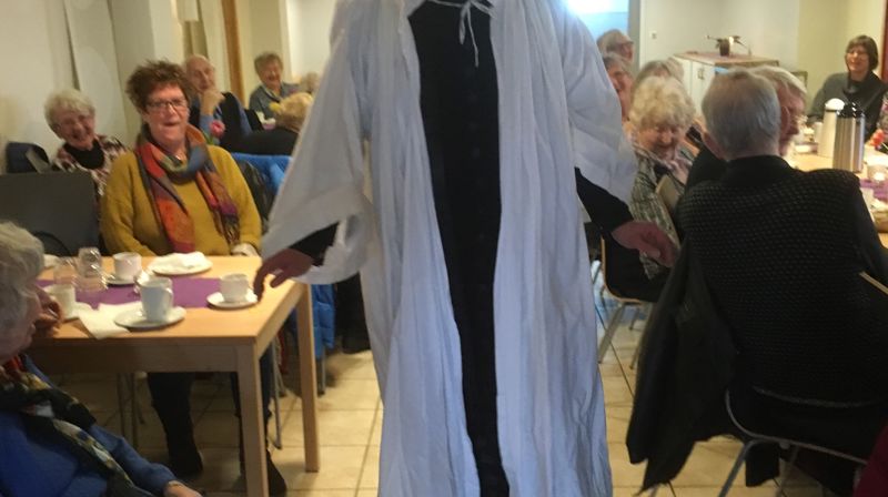 Mannekengoppvisning på Åpen kirke - Heimdal menighet